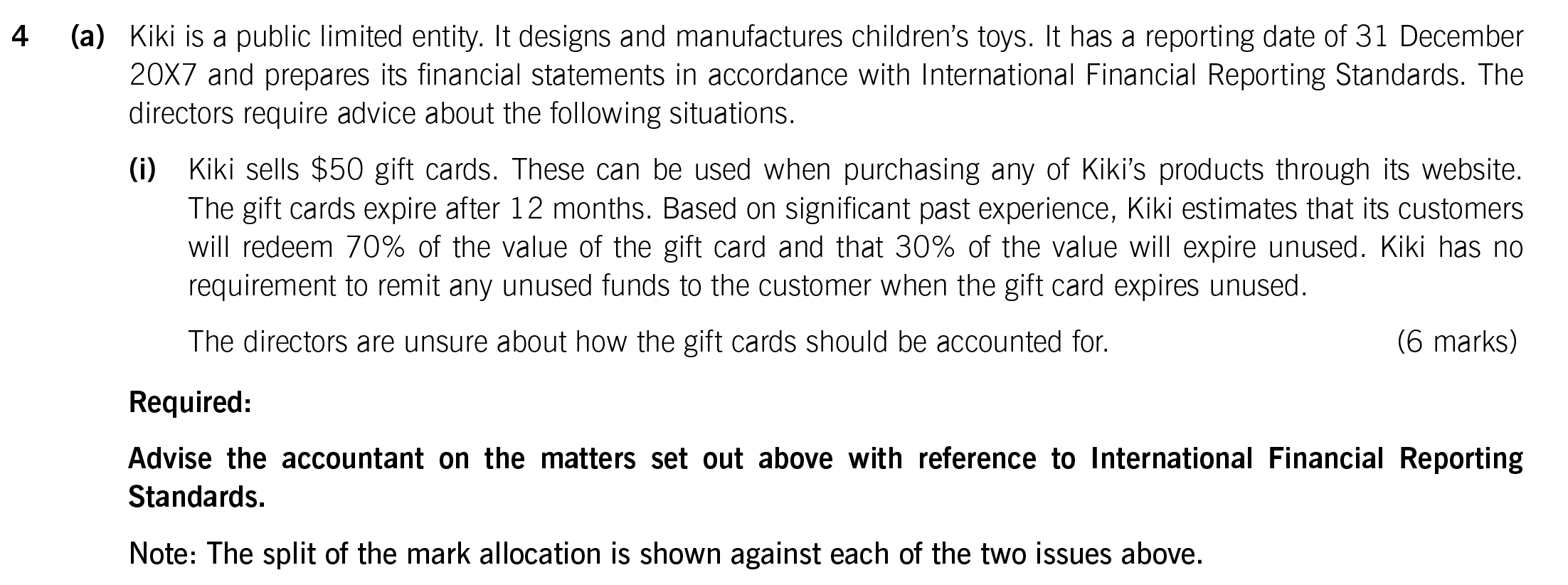 ACCA SBR (INT) Past Papers: C1b. Revenues - Presentation in financial ...