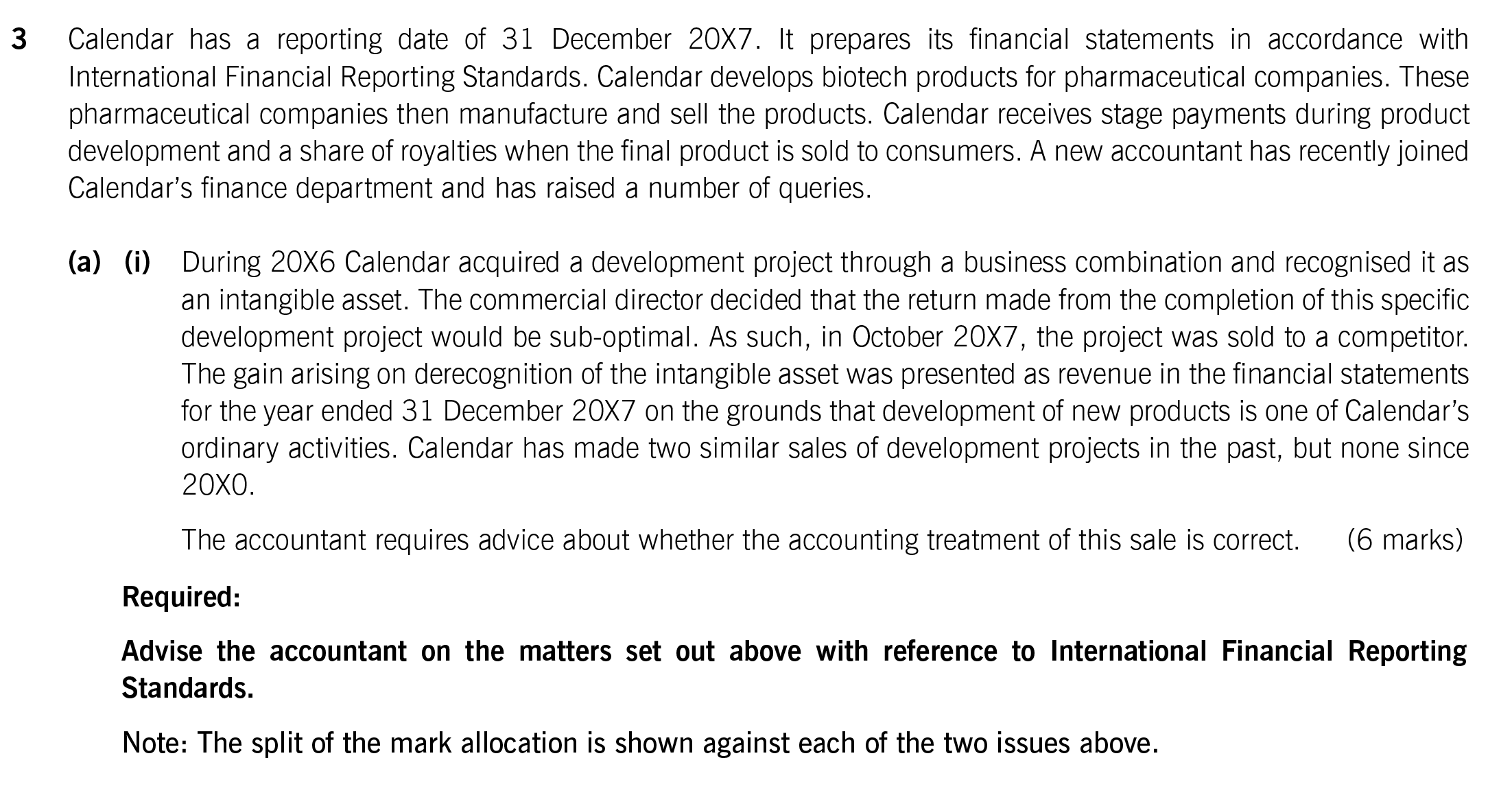 ACCA SBR (INT) Past papers - Question 3a i - June 2018 Specimen (Jun ...