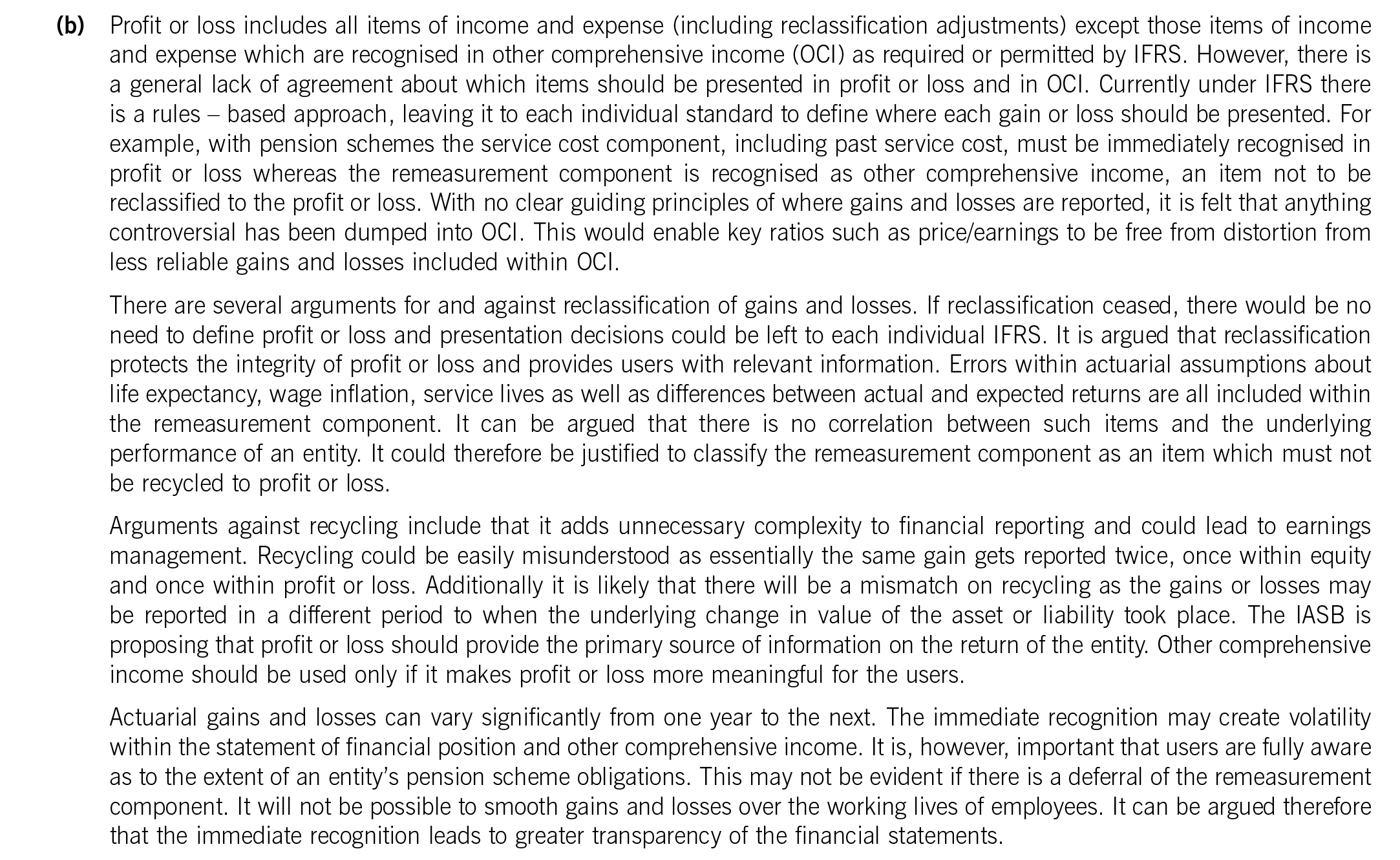 IAS 19 Employee Benefits – p2 acca